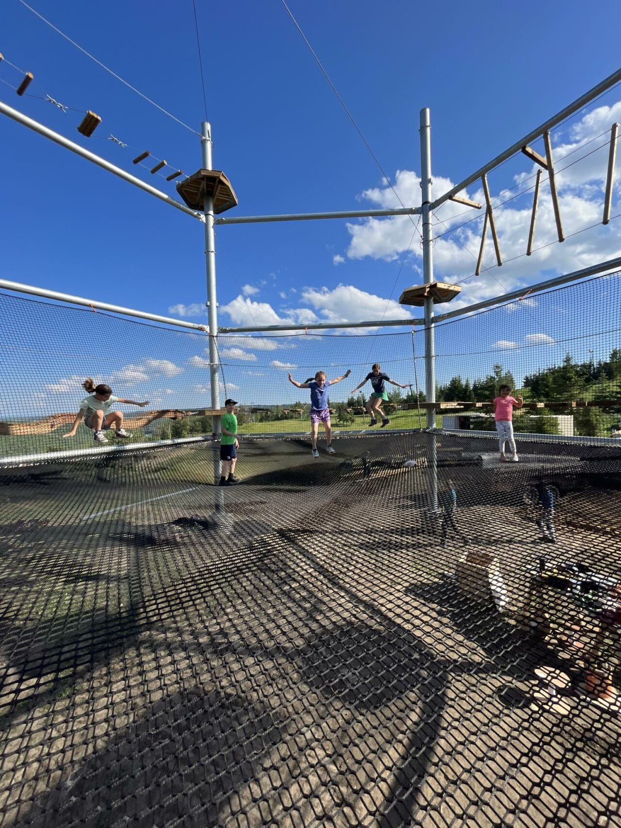 Canyon Adventure Park: Aerial and Net Park
