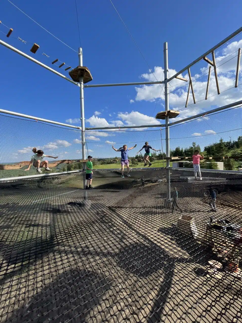 Canyon Adventure Park: Aerial and Net Park